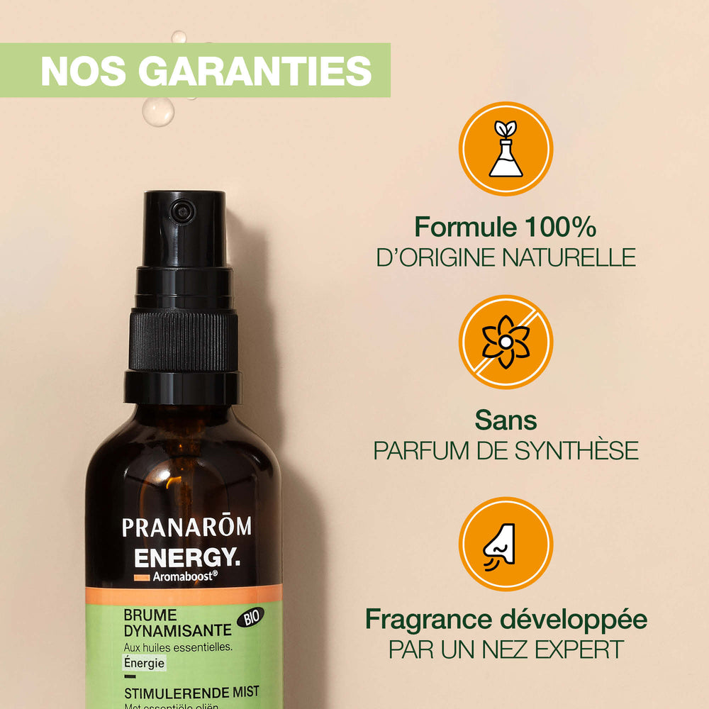 Brume dynamisante Energy - Bio | Pranarôm