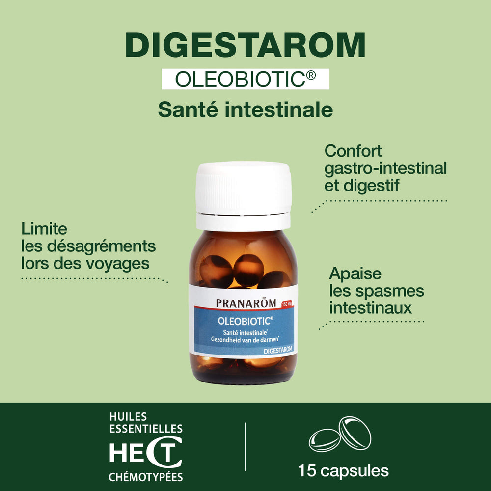 Oleobiotic® Santé intestinale* - 15 capsules | Pranarôm