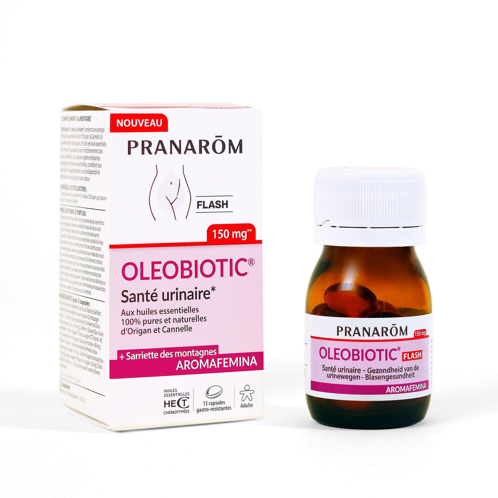 Oleobiotic® santé urinaire FLASH | Pranarôm
